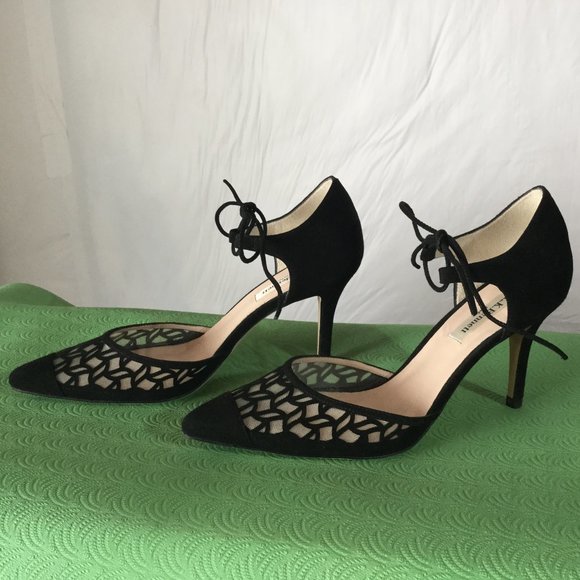 L.K. Bennett | Shoes | Euc Lk Bennett Black Suede Pumps 4 | Poshmark